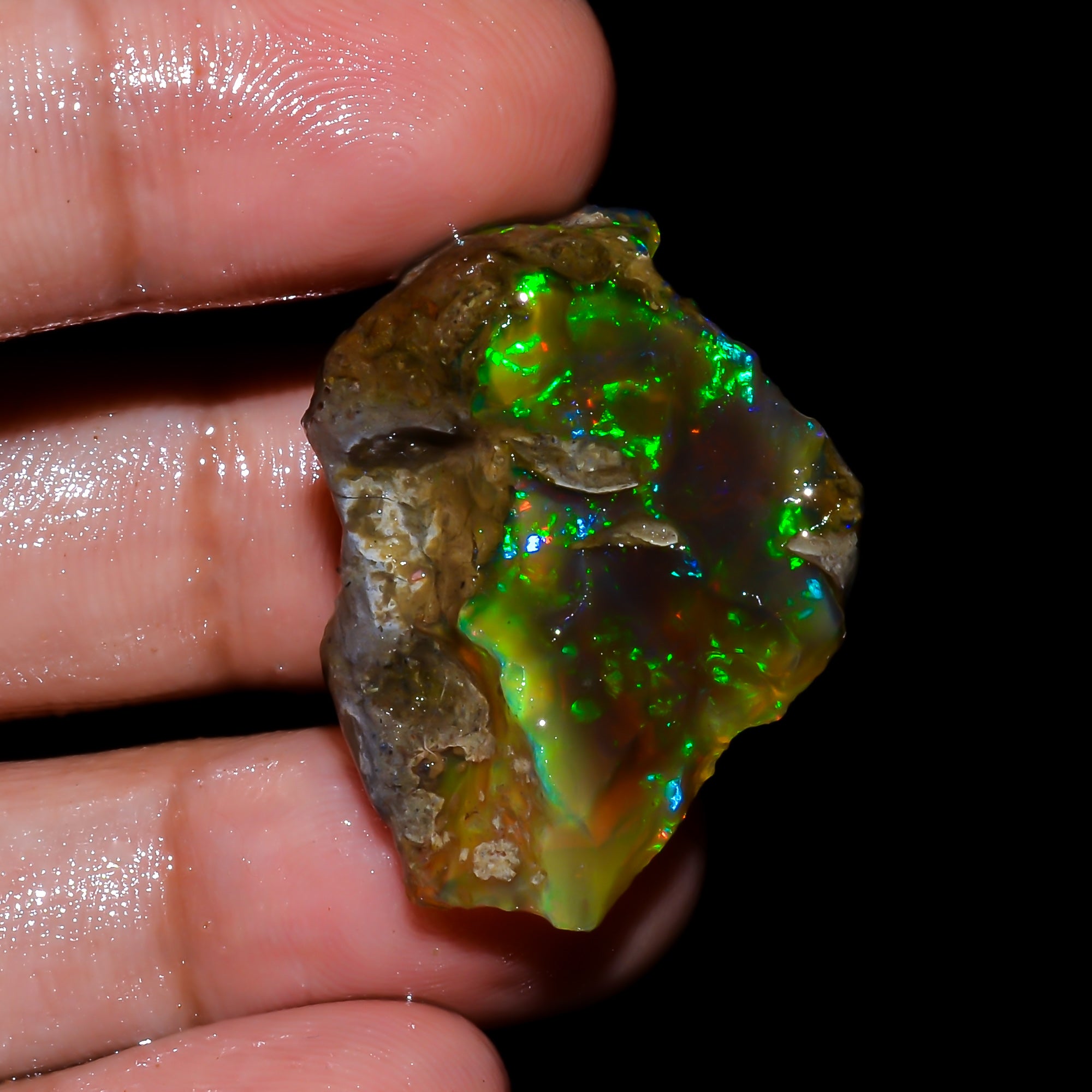 Opal Rough Specimen 32.5 Carat (6.5g) | 100% Natural Ethiopian Opal Ra ...
