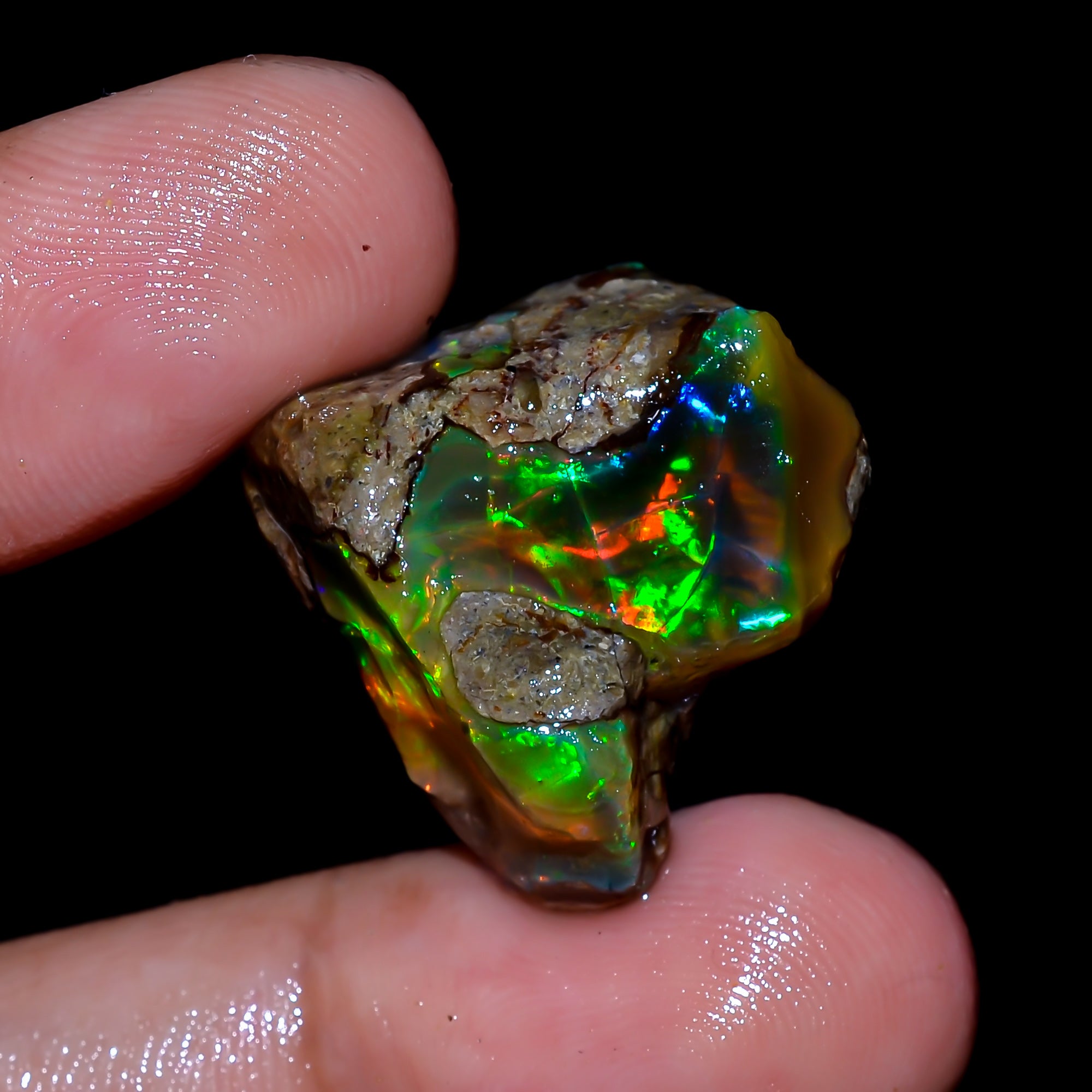 Opal Rough Specimen 31.00 Carat (6.2g) | 100% Natural Ethiopian Opal R ...
